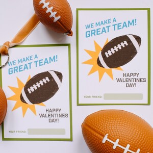 Printable Sports Valentine Tag, Sports Valentines for Kids, for School ...