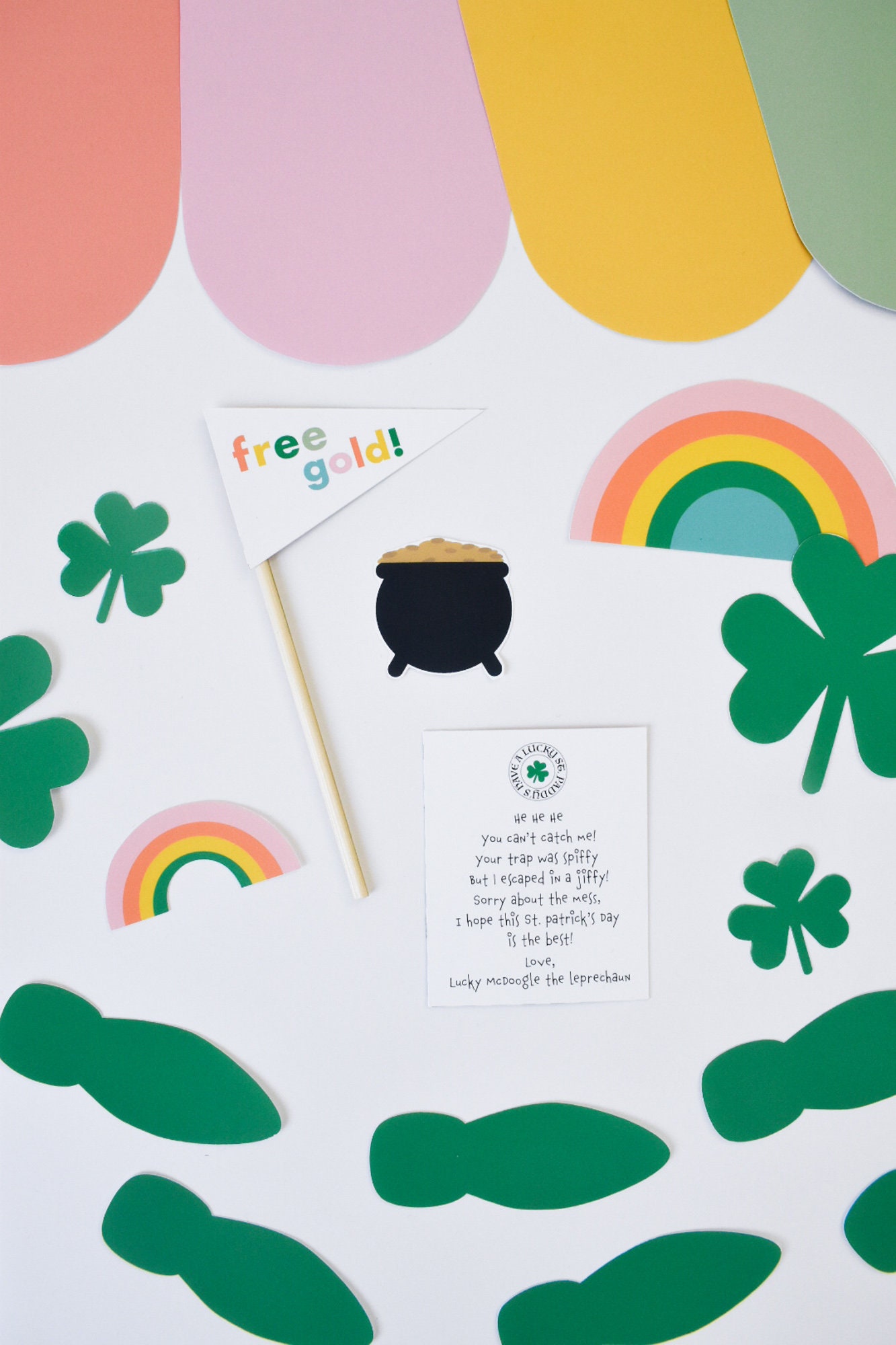 Printable St. Patrick's Day Gift Tag Cereal St. Patricks | Etsy