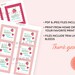Printable Fruit Snack Valentine Tag, Berry Classroom Valentines for ...