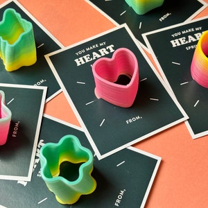 Slinky Valentine for School KIT, Classroom Valentines for Kids, for ...
