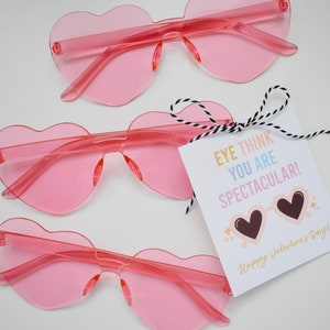 Printable Sunglasses Valentine Tag, You Are Spectacular, Valentines for ...