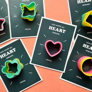 Slinky Valentine for School KIT, Classroom Valentines for Kids, for ...