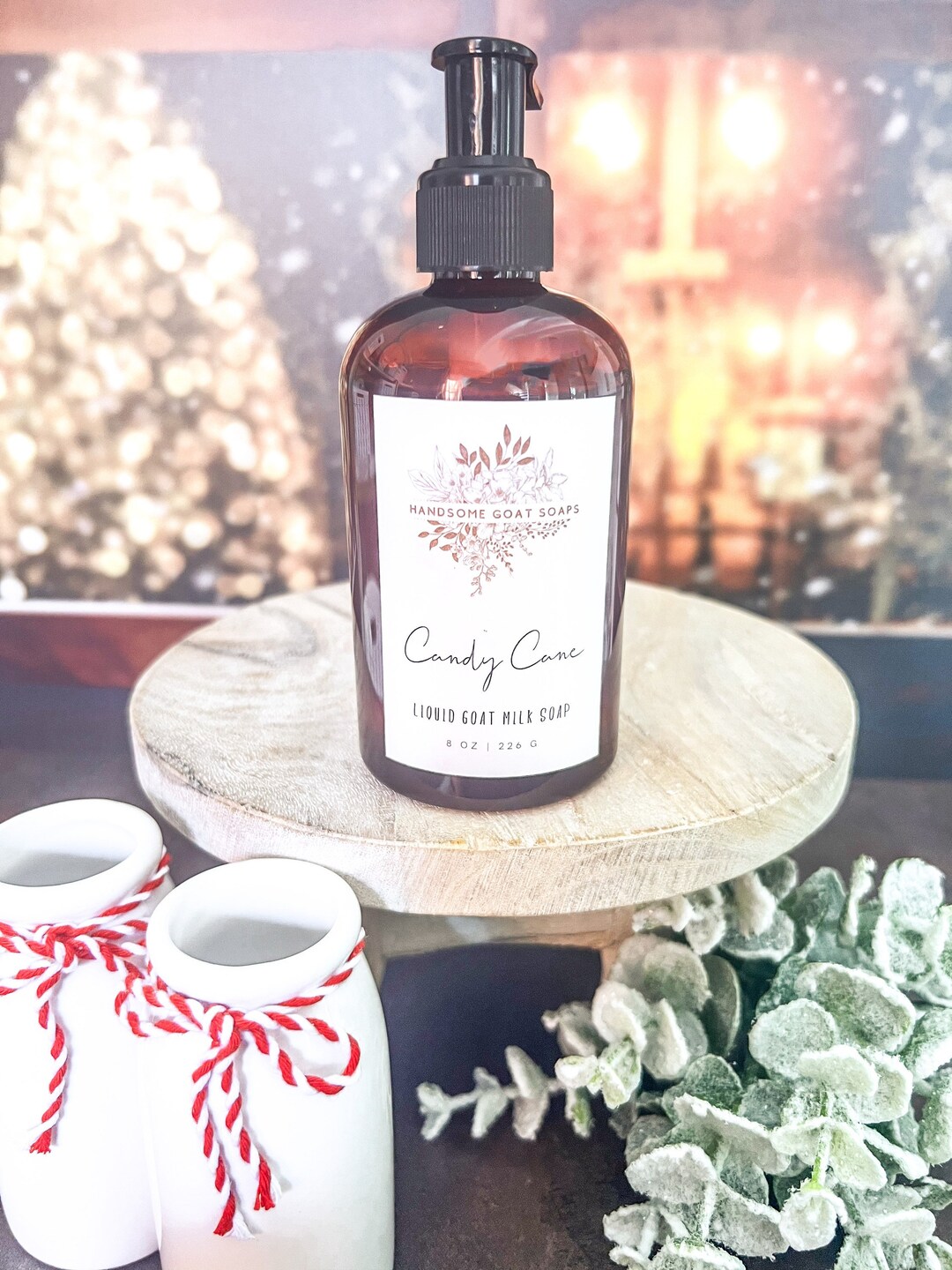 Peppermint Milkshake Goat Milk Liquid Soap - Etsy