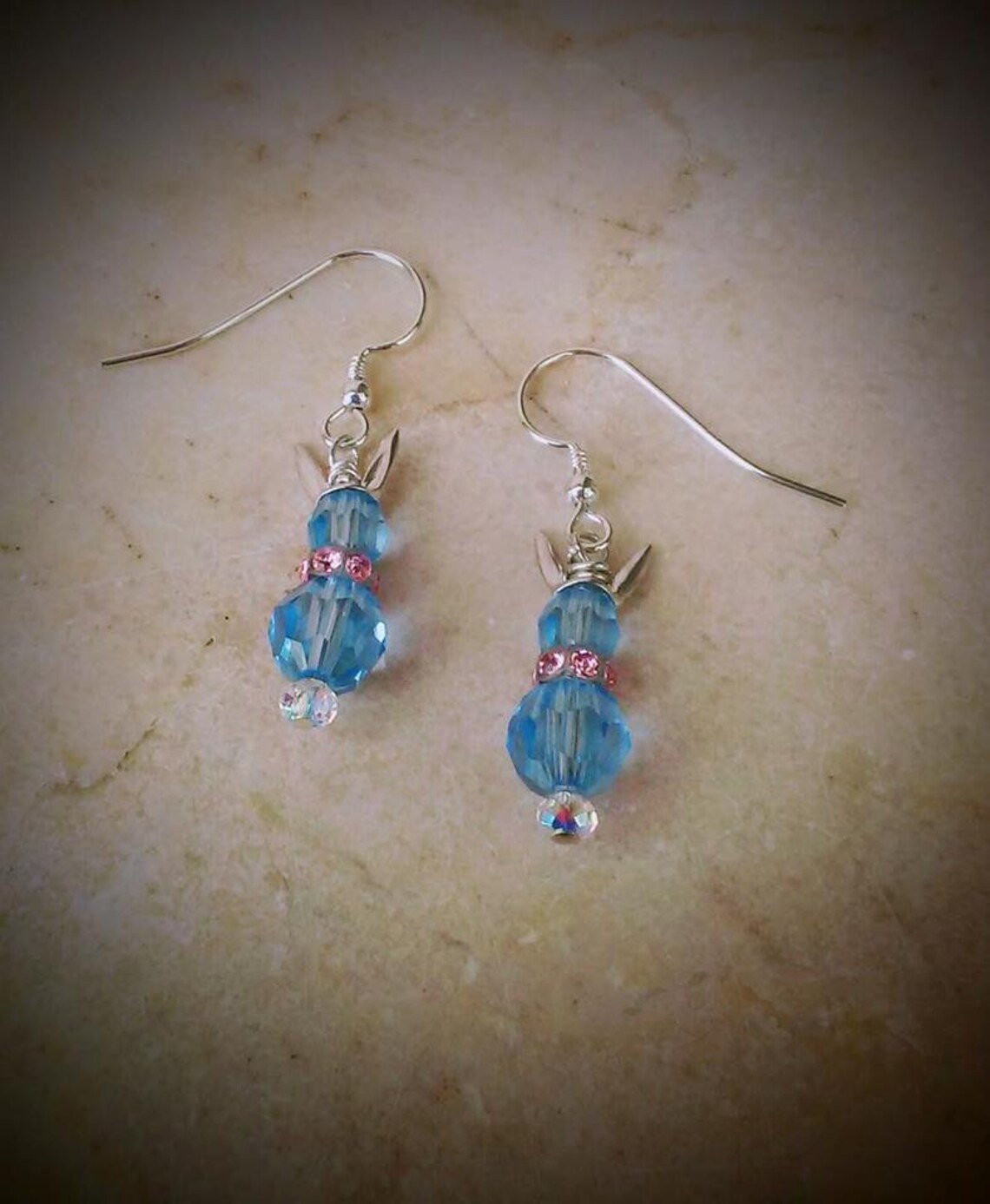 Crystal Bunny Earrings for Easter, Bunny From Swarovski Crystals ...