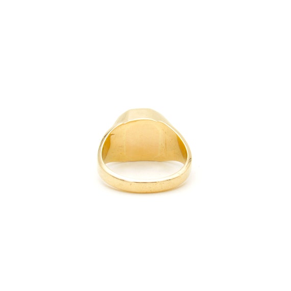 Antique 18K Gold Amethyst Signet Ring | Victorian Sol… - Gem