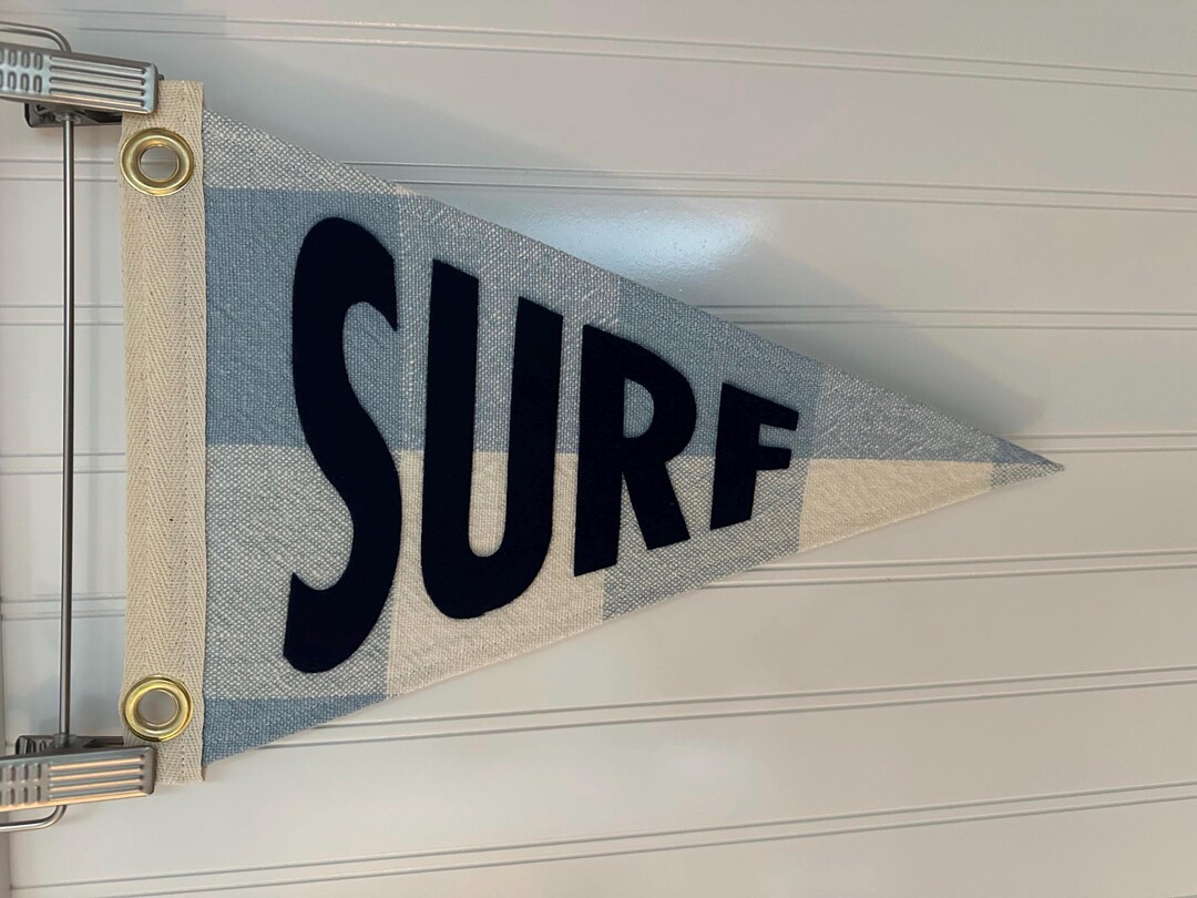 SURF - Pennant Flag / Sailing Flag - Etsy