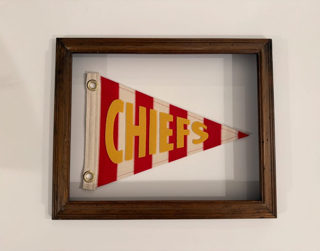 CHIEFS NFL Football - Pennant Flag - Etsy