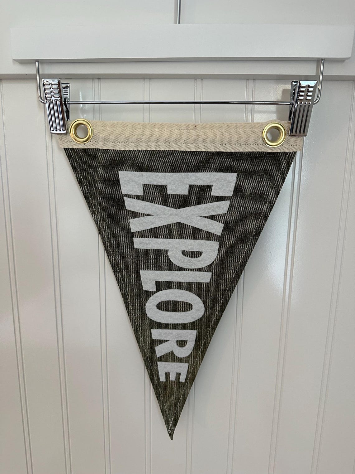 EXPLORE - Pennant Flag - Etsy