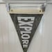 EXPLORE - Pennant Flag - Etsy