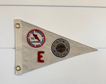 Fiberform Burgee Pennant Flag 1960's 1970's - Etsy
