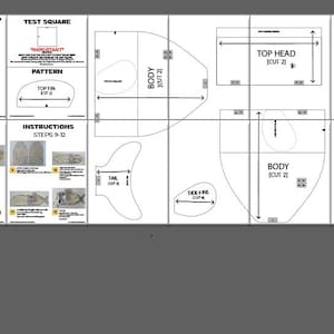 Fish Drawstring Bag Sewing Pattern: Beginner-friendly (PDF) - Etsy