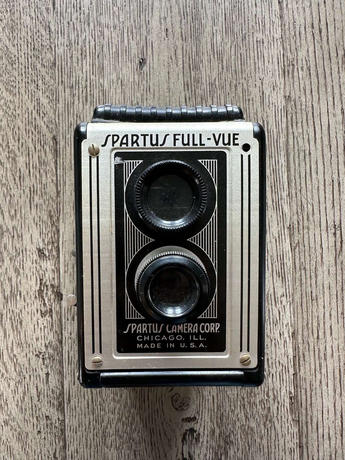 Vintage Spartus Full-vue Box Camera Decor - Etsy