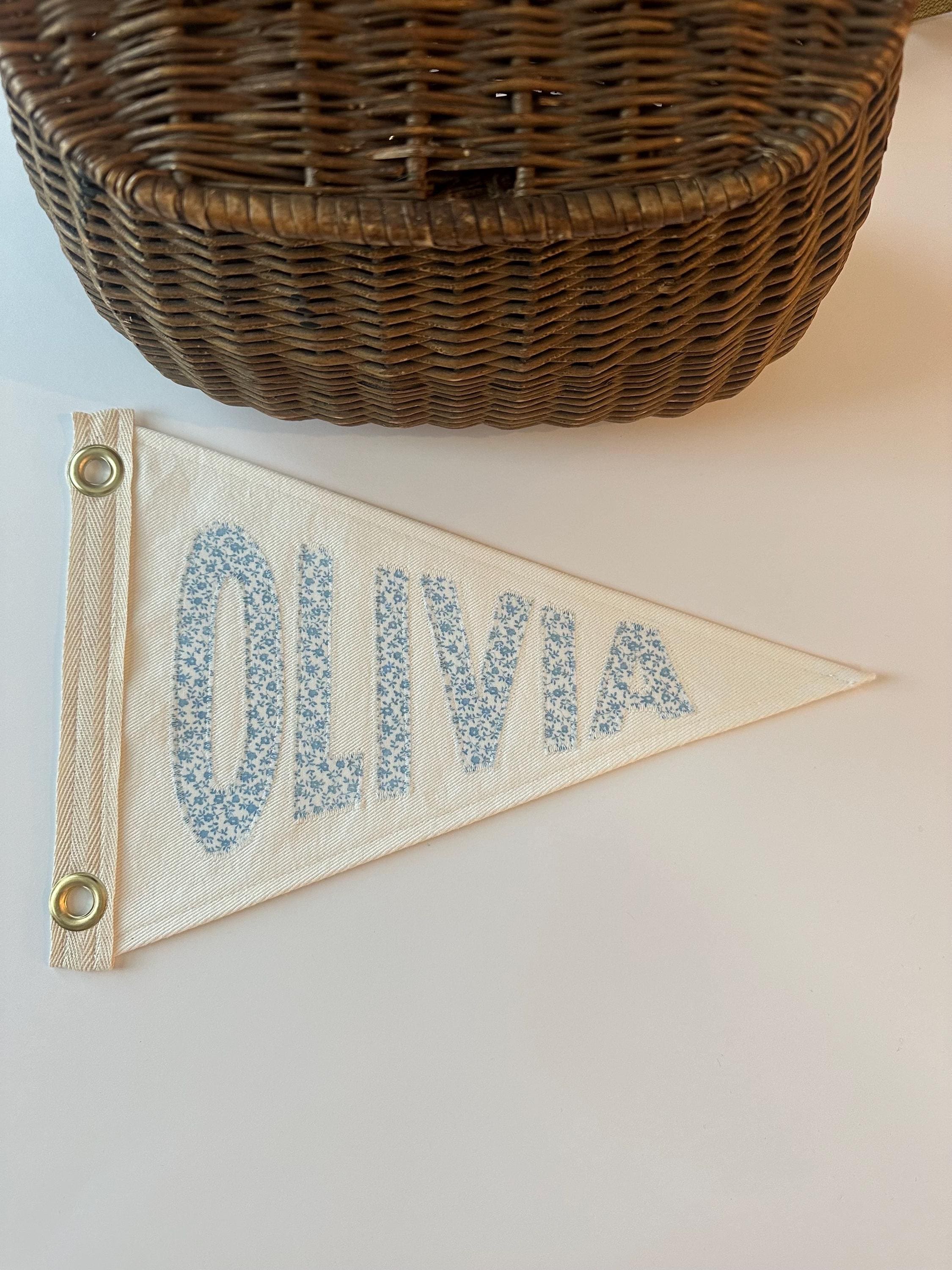 Personalized Name Pennant Flag - Etsy