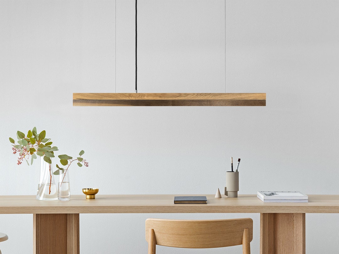 Pendant Lamp | Oak Wood & Walnut Wood | Dining Room | Gantlights | LED ...