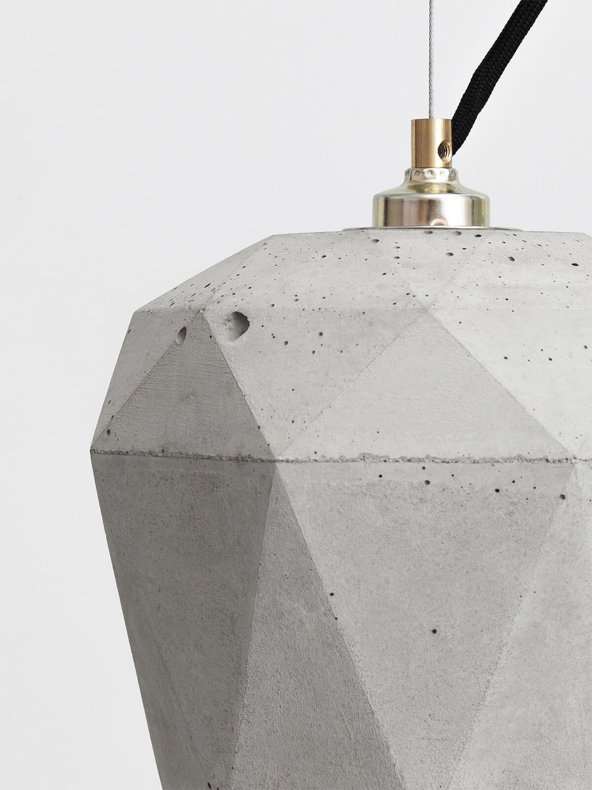 Concrete Pendant Light T3 Large | Etsy