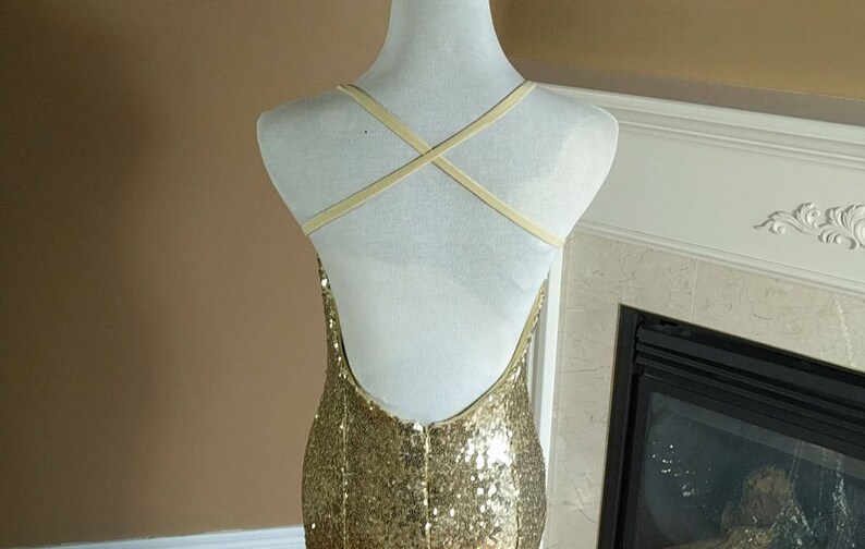 Gold Prom Dress Gold Homecoming Dress Old Hollywood Etsy Canada