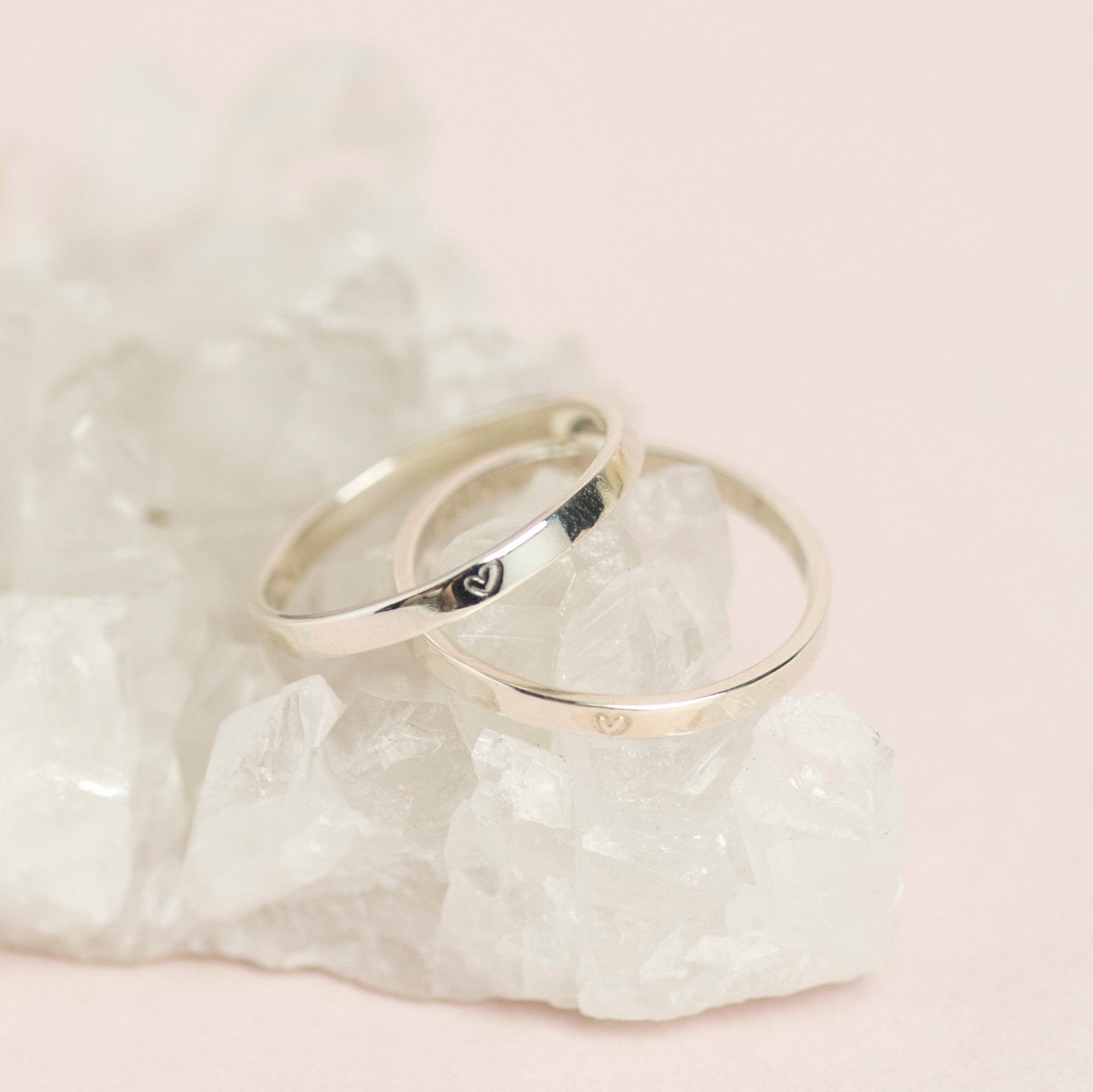 Sterling Silver Personalised Ring Simple Silver Ring Silver - Etsy