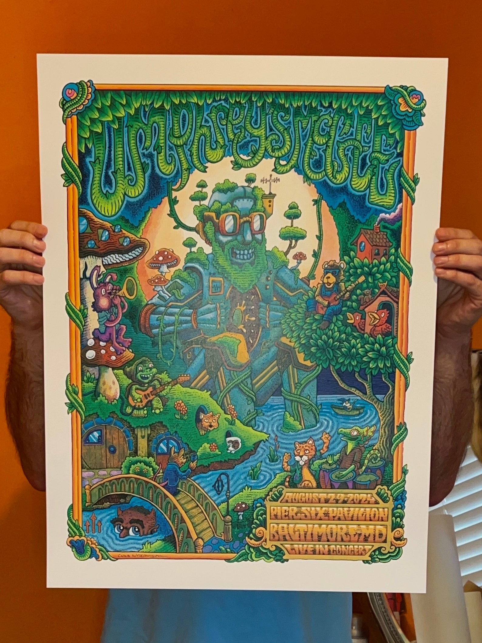 Artist Edition- Umphrey’s Mcgee Baltimore 2024 - Etsy
