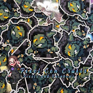 Critical Role Character Inspired Pixel Stickers - Campaign 2 - Etsy