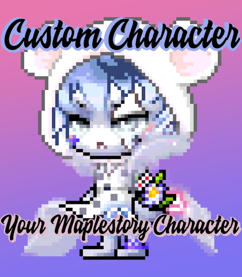 Custom Maplestory Character Fuse Bead Art - Etsy
