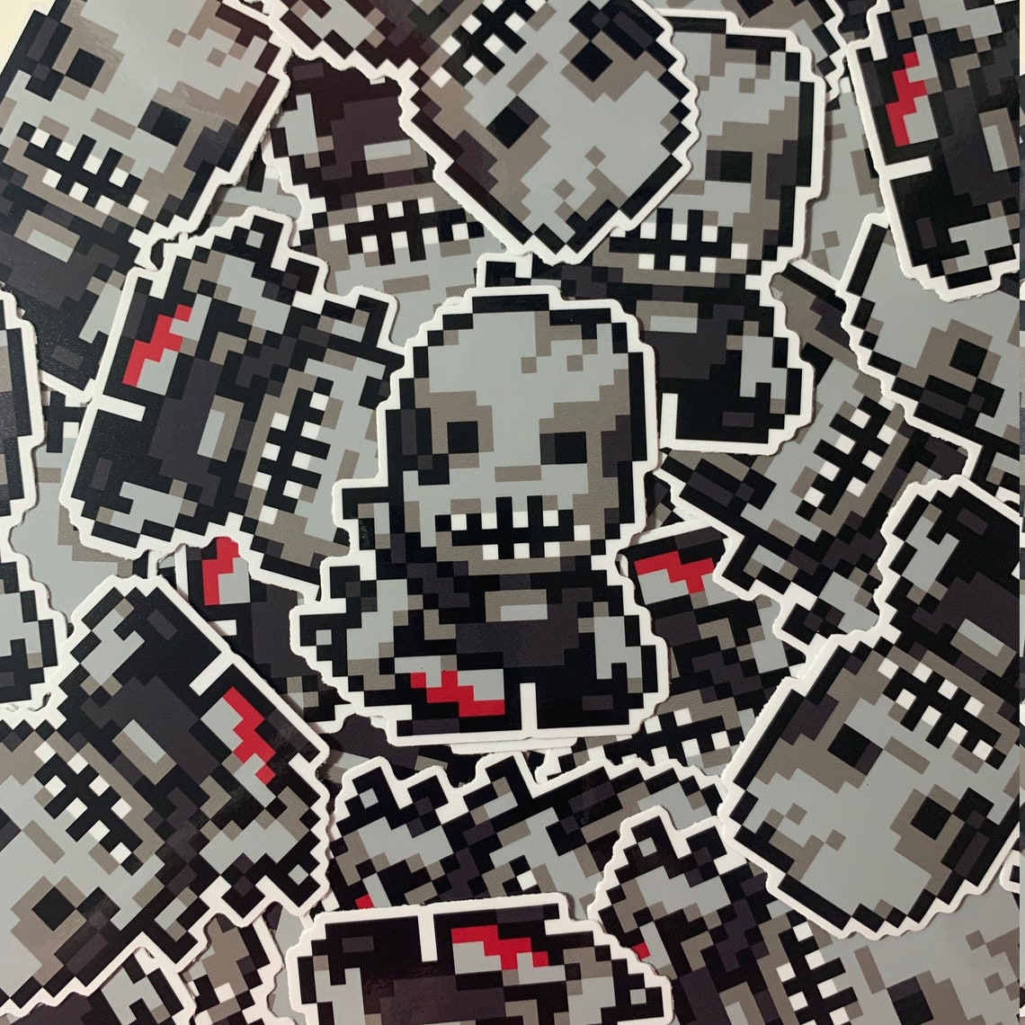 DBD Inspired Killer Pixel Chibi Stickers | Etsy