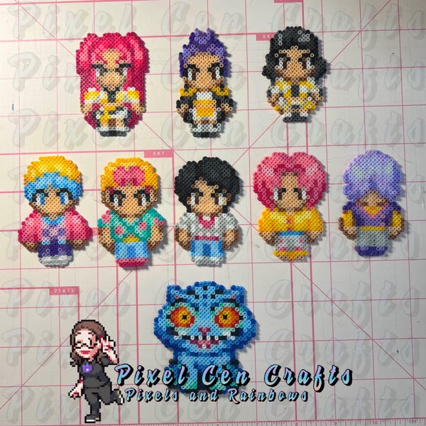 Kpop Demon Hunters Perler Etsy
