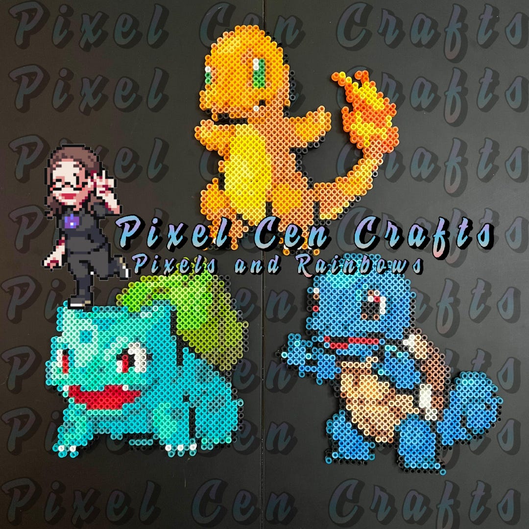 Pokemon Inspired Perler Wall Art - Etsy