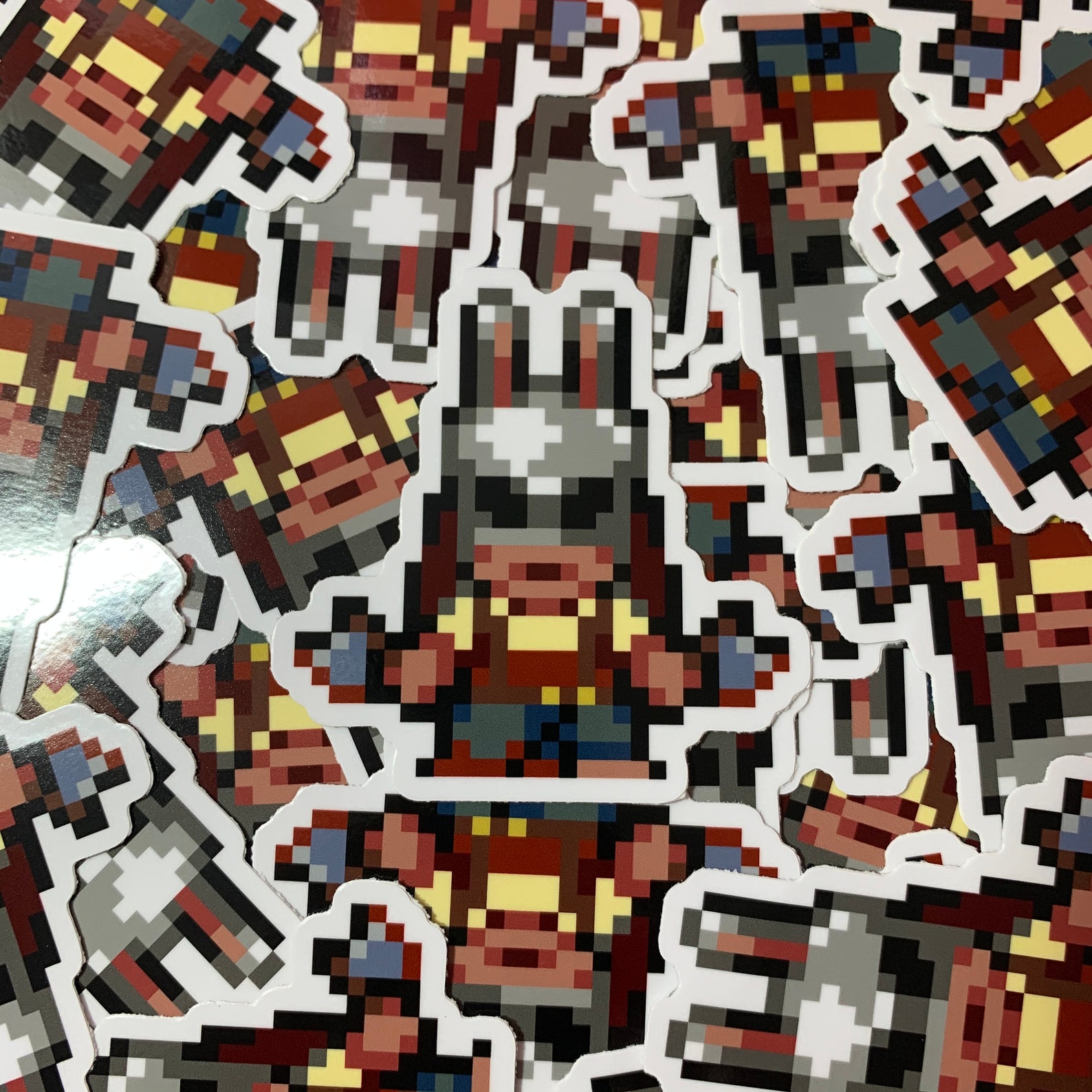 DBD Inspired Killer Pixel Chibi Stickers | Etsy