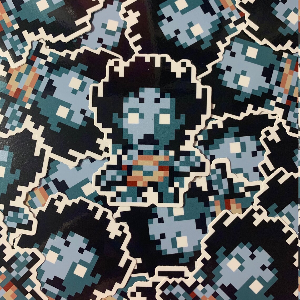 DBD Inspired Killer Pixel Chibi Stickers | Etsy