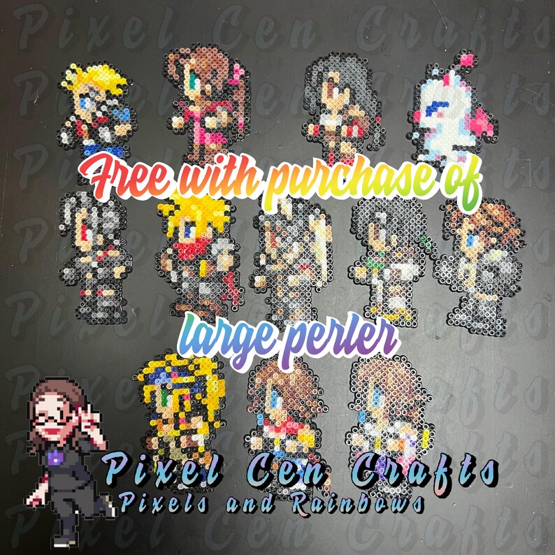 Final Fantasy Inspired Perler Wall Art - FF9 - Etsy