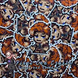 Critical Role Character Inspired Pixel Stickers - Campaign 2 - Etsy