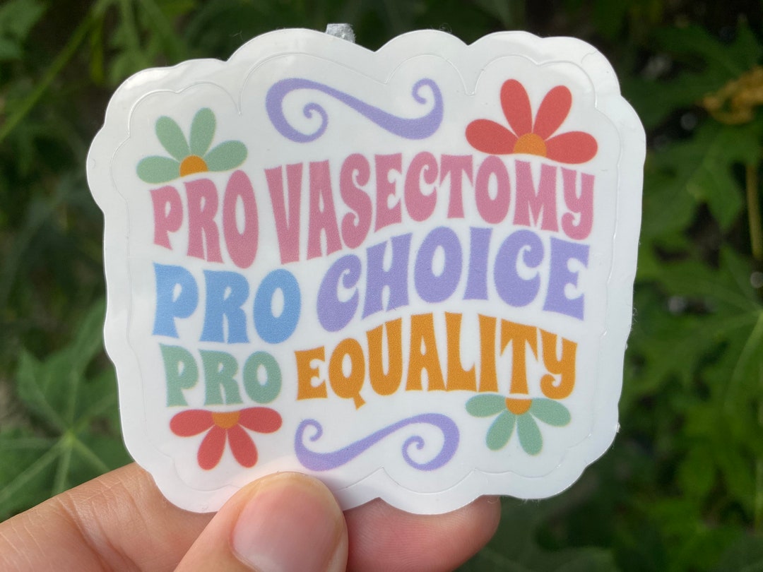 My Uterus Sticker, Pro Vasectomy Pro Equality My Body Pro Choice ...