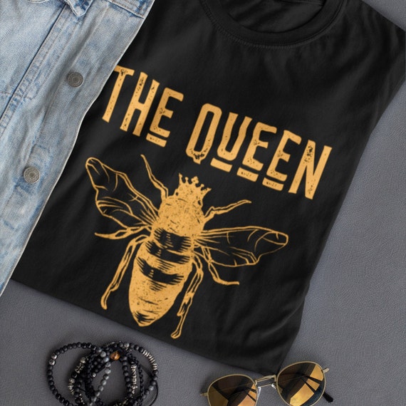 The Queen Beekeeper Shirt Queen Bee Tshirt Gift for Wife - Etsy