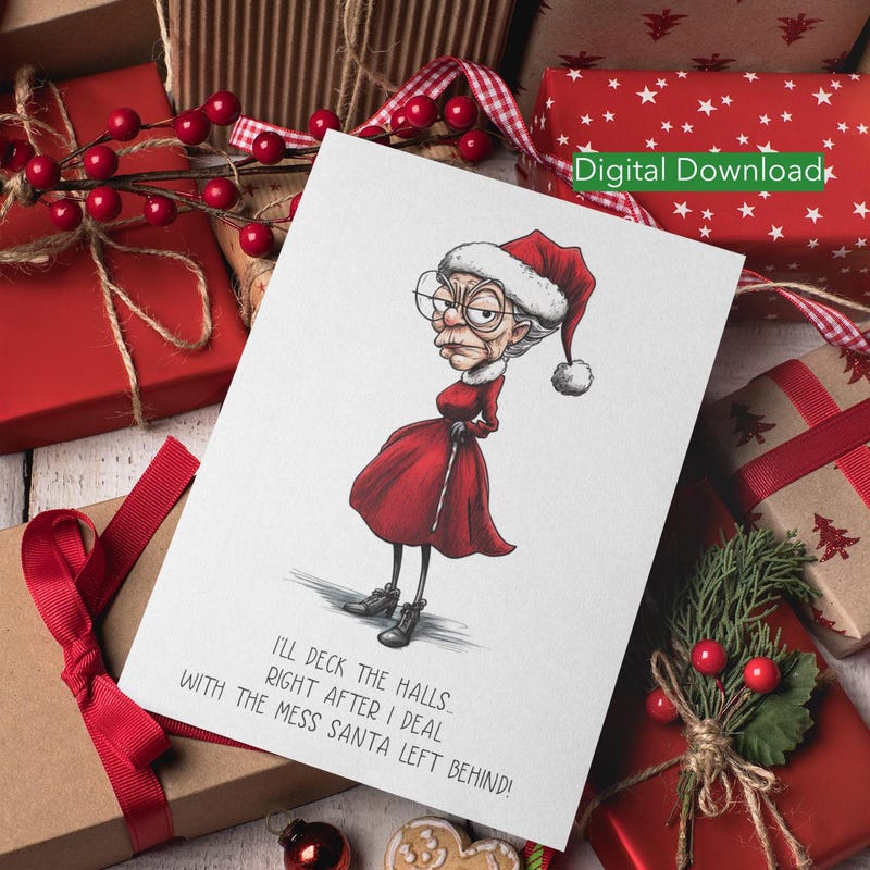 Christmas Cards Funny Adult - Etsy