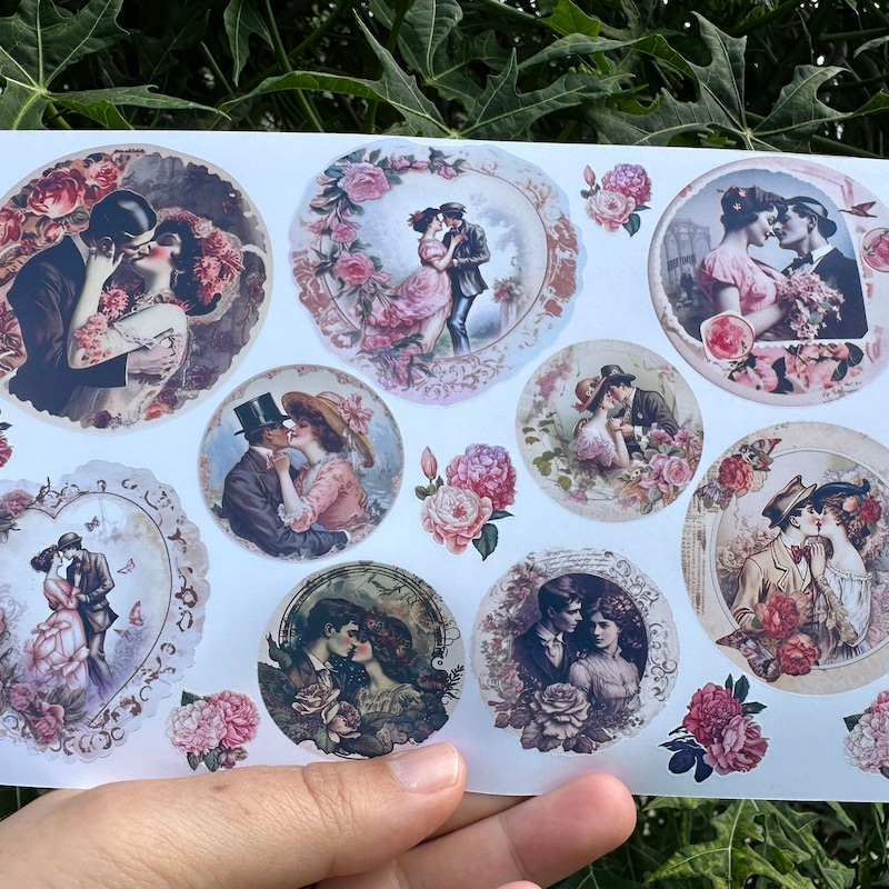 Vintage Stickers - Etsy