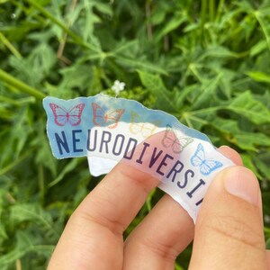 Neurodiversity Sticker, Neurodiverse ADHD Autism Autistic Teacher ...