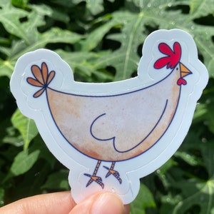 Chicken Stickers, Chickens Chicken Gifts for Coop Clipart Crazy Chicken ...