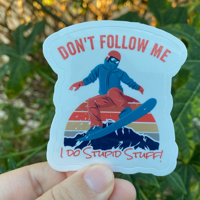 Snowboard Stickers - Etsy