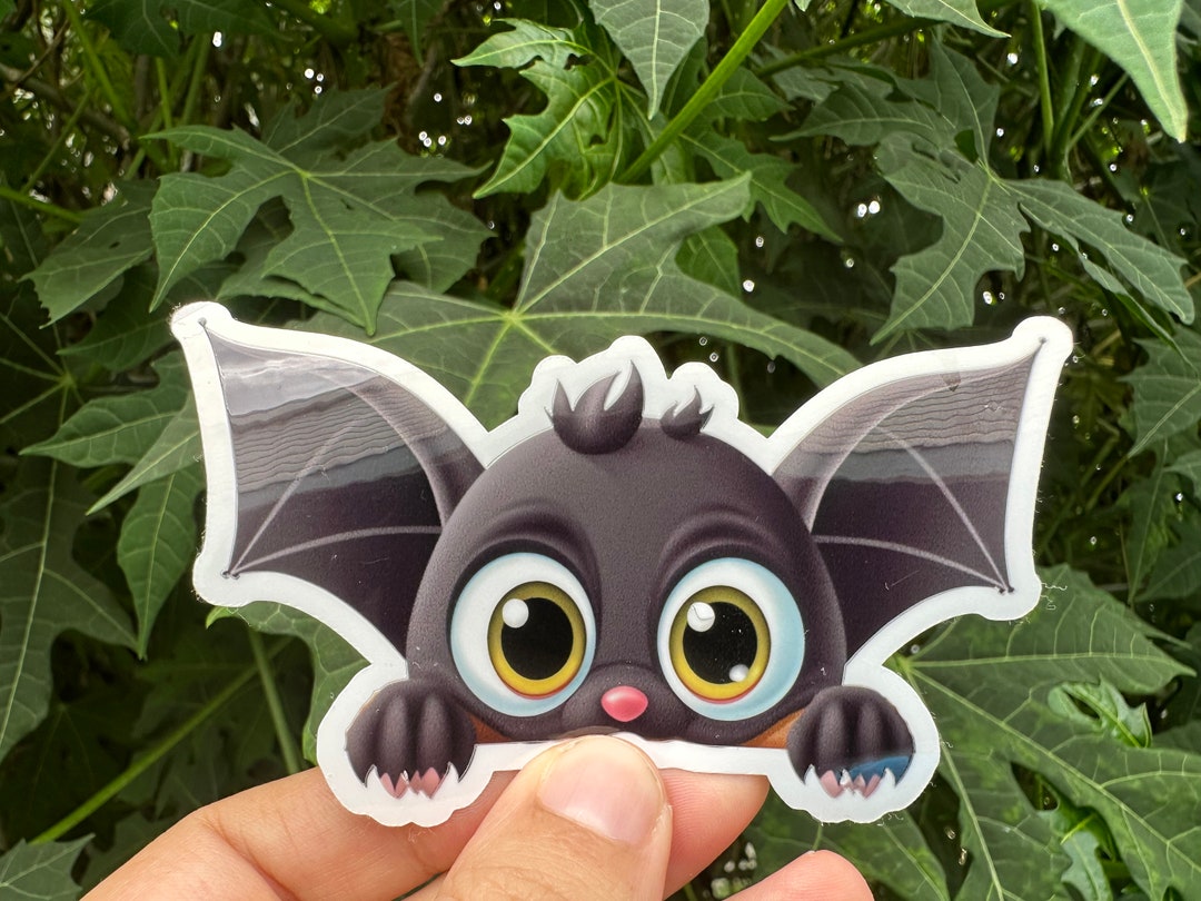 Bat Sticker, Peeker Sticker, Car Peeker, Window Stickers, Mirror Vinyl ...