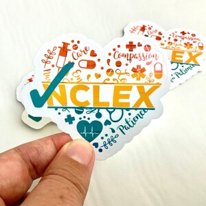 NCLEX Sticker NCLEX Future Nurse Sticker I Passed NCLEX Test Funny ...