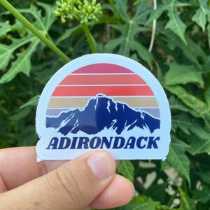 Adirondack Sticker Adventure Adirondack NY Sticker Travel Sticker ...