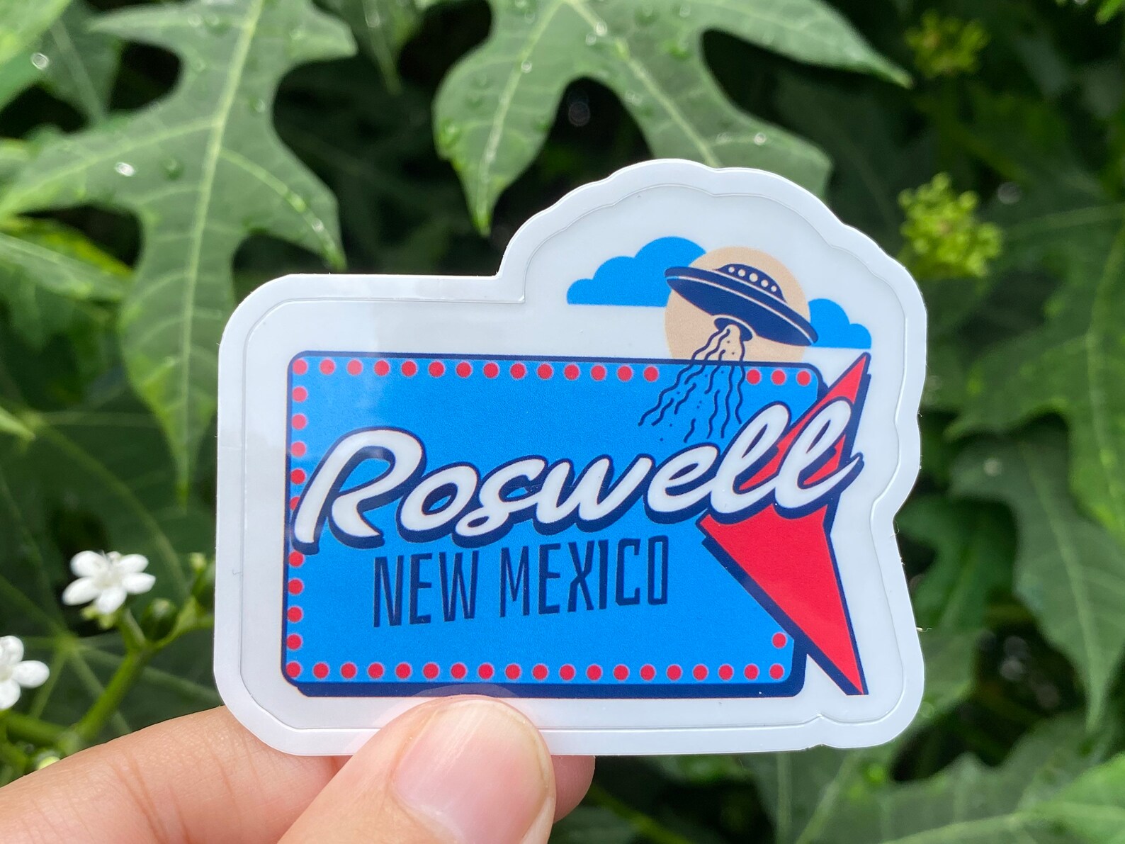 Roswell New Mexico Sticker Roswell UFO Roswell NM Stickers - Etsy