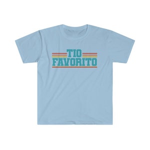 Tio Favorito Shirt, Favorite Uncle Tshirt Gift for Uncle Regalo Para El ...