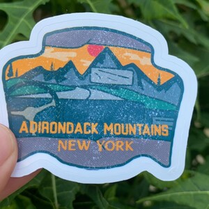 Adirondack Sticker Adventure Adirondack NY Sticker Travel Sticker ...