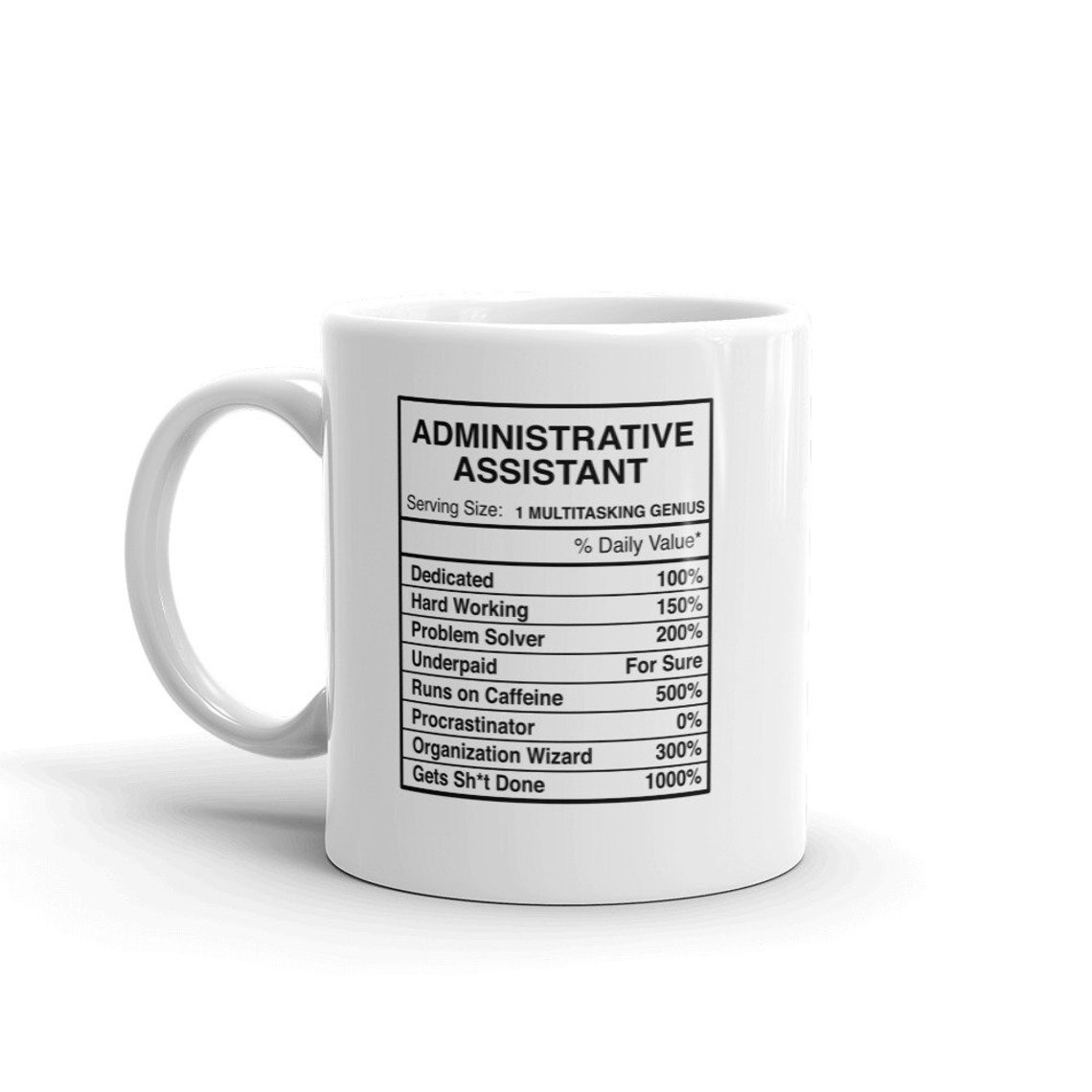 Funny Administrative Professional Day Gift Administrative Assistant Mug ...