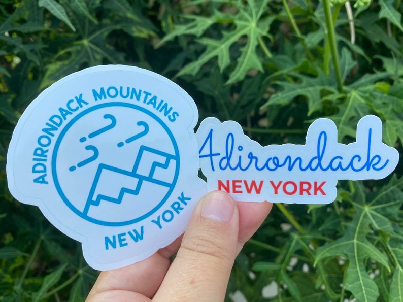 Adirondack Sticker Adventure Adirondack NY Sticker Travel Sticker ...