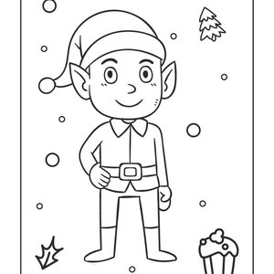 Kids Printable Colouring Christmas Collection 25 Pages - Etsy