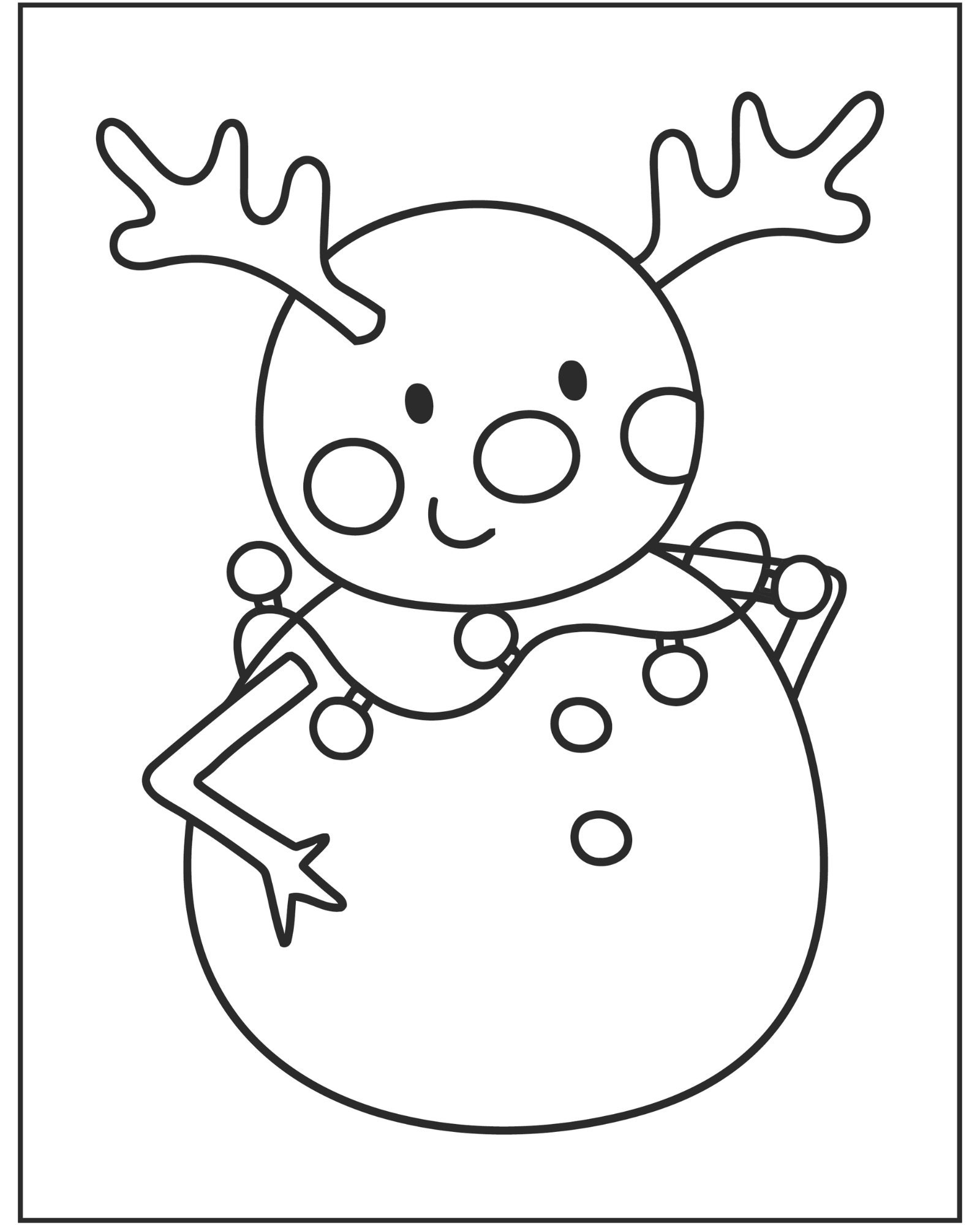 Kids Printable Colouring Christmas Collection 25 Pages - Etsy