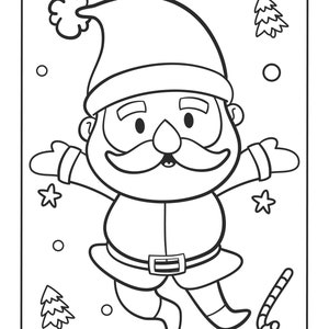 Kids Printable Colouring Christmas Collection 25 Pages - Etsy