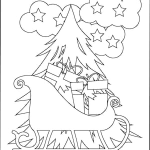 Kids Printable Colouring Christmas Collection 25 Pages - Etsy
